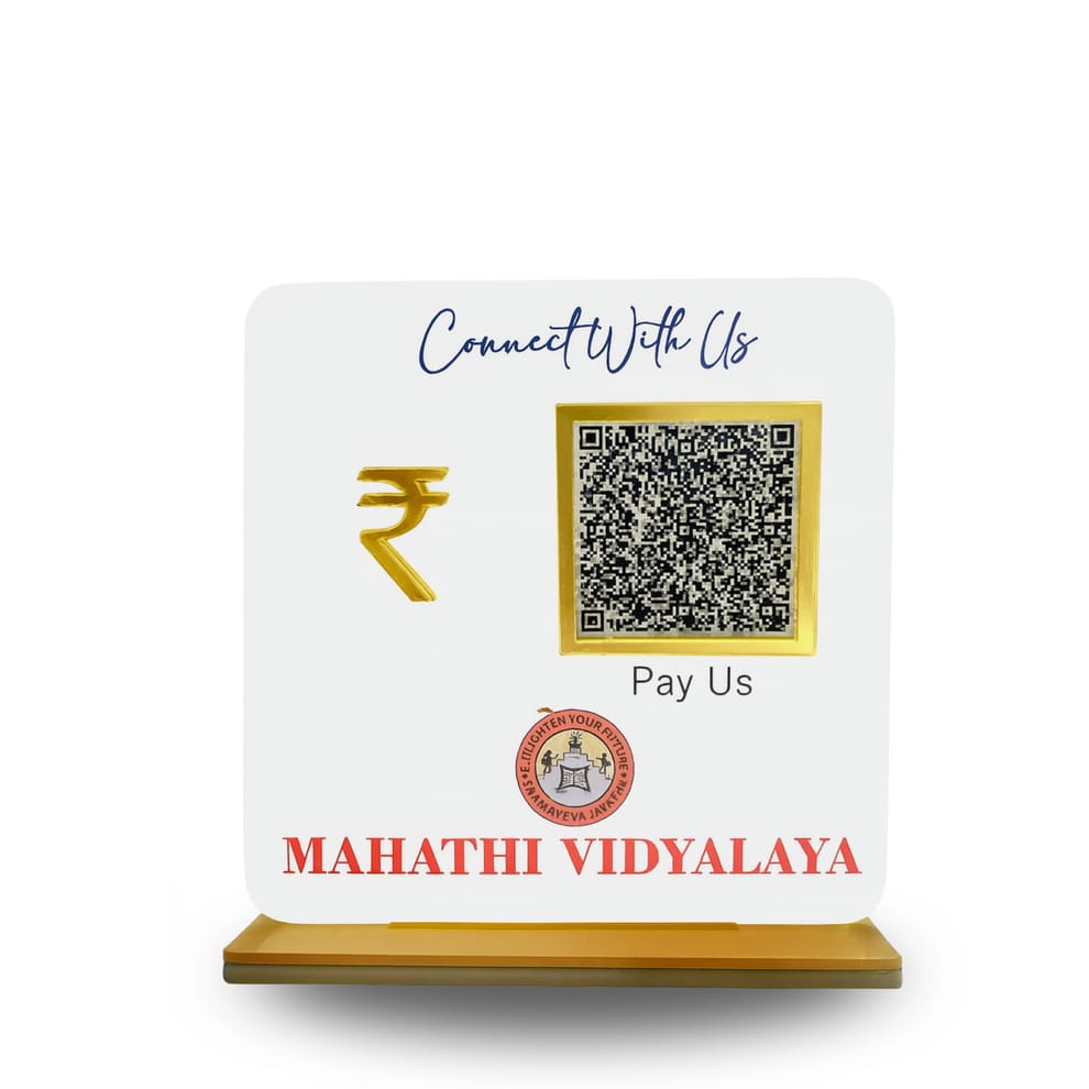 1 QR Smart Payment Standee – vermaprints.com